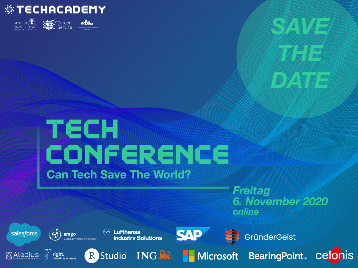 TechConference 2020 - Can Tech Save the World? - TechAcademy